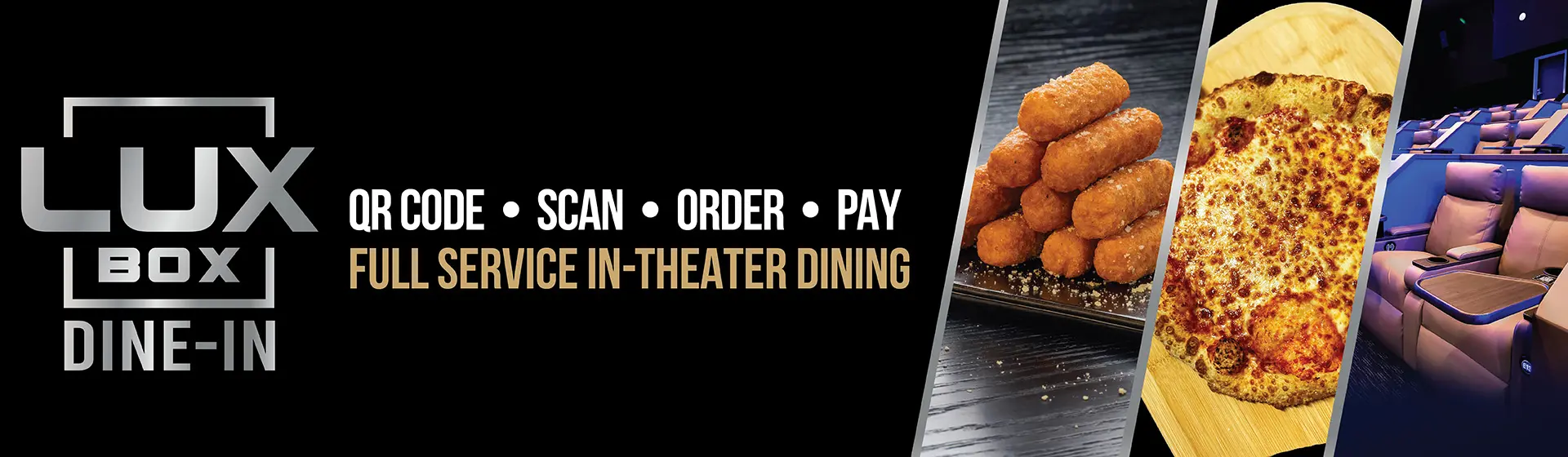 Lux Box at Paragon Theaters – Premium In-Theater Dining & Comfort
